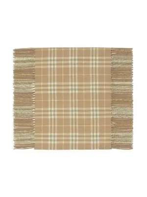Burberry Vintage Check Cashmere Scarf - Neutrals