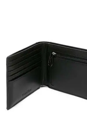 Calvin Klein Logo-plaque Bi-fold Leather Wallet