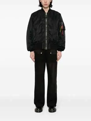 Dr. Martens X Alpha Industries Ma-1 Bomber Jacket In Black - 60