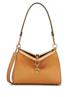 Etro Mini Vela Bag With Medallion Closure - Brown
