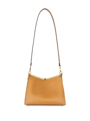 Etro Medium Vela Leather Shoulder Bag - Brown