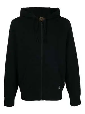 Polo Ralph Lauren Embroidered-logo Zip-up Hoodie