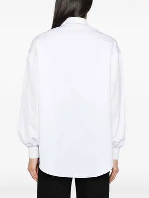 Alexander McQueen Crystal-embellished Cotton Shirt