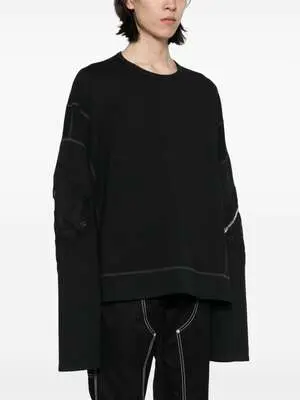NICOLAS ANDREAS TARALIS Oversized Cotton Sweatshirt