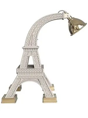 QEEBOO Paris M Eiffel Tower-motif Lamp - White