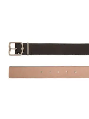 Bally Logo-buckle Leather Belt