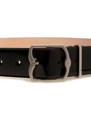 Bally Logo-buckle Leather Belt