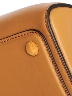 Etro Large Leather Vela Bag - Yellow