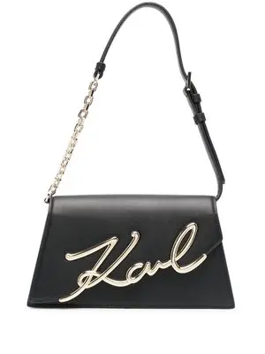 Karl Lagerfeld Textured Shoulder Bags