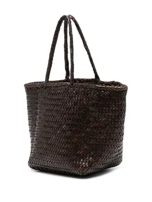 Dragon Diffusion Small Grace Basket Tote Bag - Brown