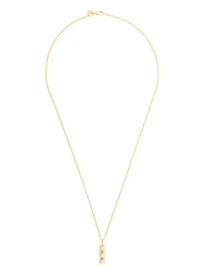 Tom Wood Mini Cushion Pendant Necklace - Gold
