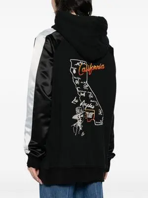 GREG LAUREN Embroidered Souvenir Hoodie