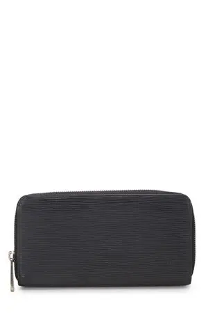 LOUIS VUITTON Epi Zippy Wallet - Black