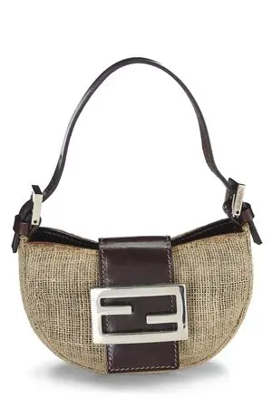 Fendi Canvas Croissant Mini