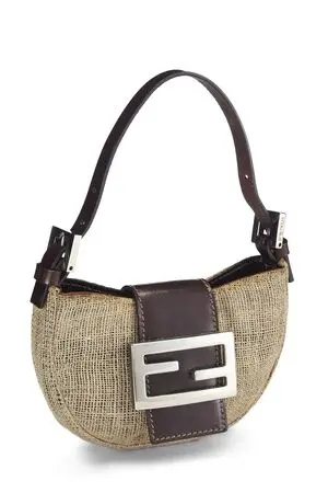 Fendi Canvas Croissant Mini
