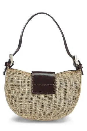 Fendi Canvas Croissant Mini