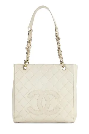 Chanel Gold Tone Totes