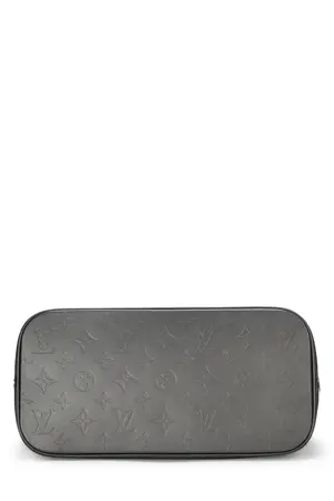 LOUIS VUITTON Monogram Vernis Mat Stockton Tote - Grey