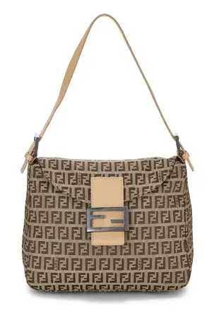 Fendi Zucchino Shoulder Bag - Pink