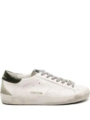 GOLDEN GOOSE Super-star Leather Sneakers - White