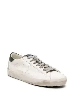 GOLDEN GOOSE Super-star Leather Sneakers - White