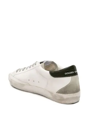 GOLDEN GOOSE Super-star Leather Sneakers - White