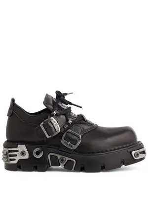 Rabanne Leather Derby Shoes