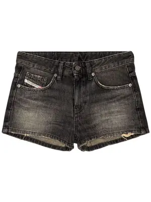 Diesel® Button Detailed Shorts For Women