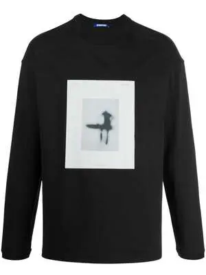 SPOONYARD X Taro Tamai Cold Frame Cotton T-shirt - Black