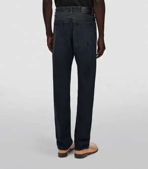 Loewe Mid-rise Straight Leg Jeans - Black