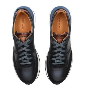 Magnanni Xl Grafton 3 Runner Sneakers - Navy