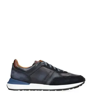 Magnanni Xl Grafton 3 Runner Sneakers - Navy