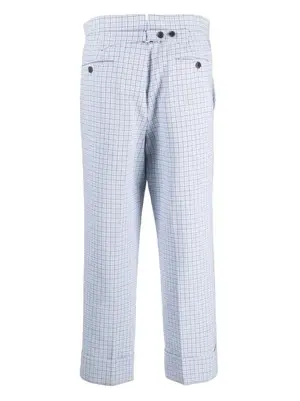 Thom Browne Checked Tailored Trousers