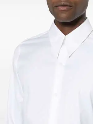 FURSAC Straight-point Collar Cotton Shirt