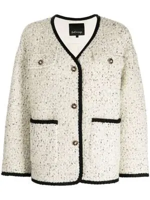 TOUT A COUP Wool Tweed Jacket