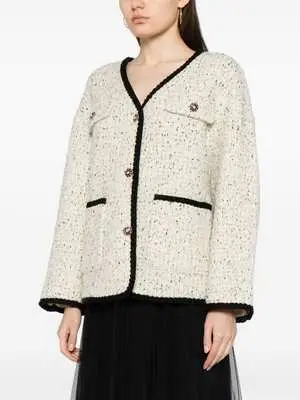 TOUT A COUP Wool Tweed Jacket