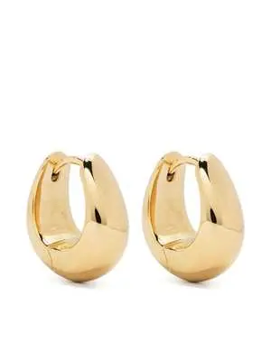 Tom Wood Ice Hoop Earrings - Gold