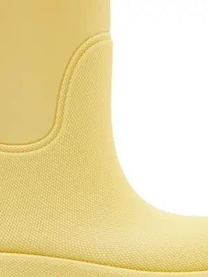 Burberry Marsh Rain Boots - Neutrals