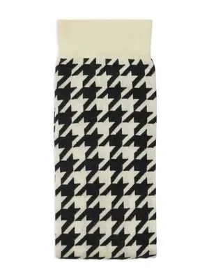 Burberry Herringbone Print Tights