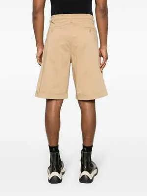 Moschino Painterly-print Cotton Shorts