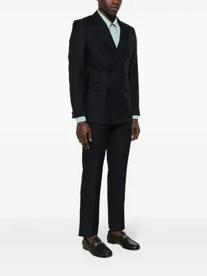 FURSAC Double-breasted Faille Wool Tuxedo