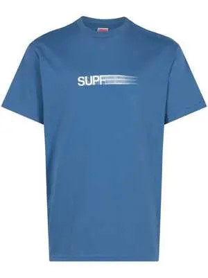 Supreme Motion Logo Ss23 Faded T-shirt - Blue