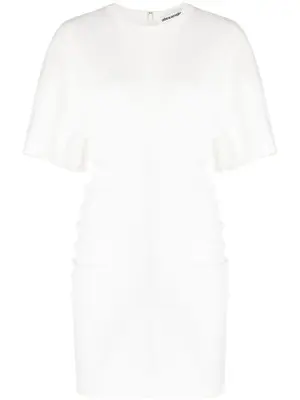 Alexander Wang Draped Jersey Minidress