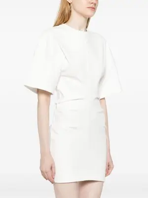 Alexander Wang Draped Jersey Minidress