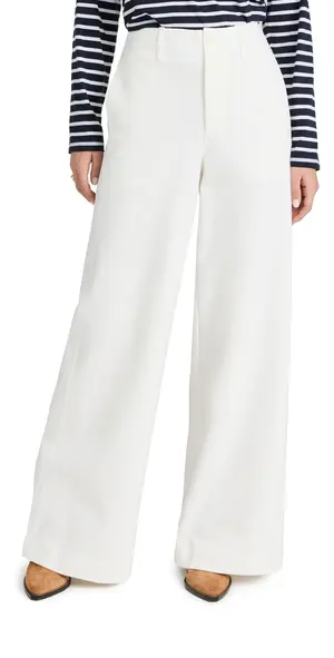 Rag & Bone Sofie Ponte Pants Ivory