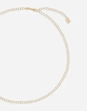Dolce & Gabbana Lettering Chain Necklace