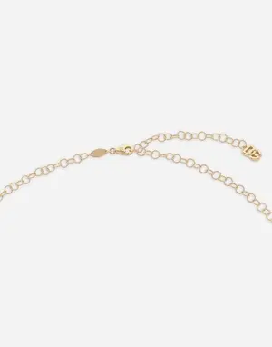 Dolce & Gabbana Lettering Chain Necklace