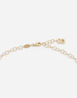 Dolce & Gabbana Lettering Chain Necklace