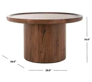 SAFAVIEH Devin Round Coffee Table