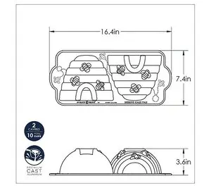 NORDICWARE Beehive Pan